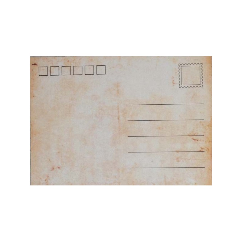 Carte postale dessin animé vintage